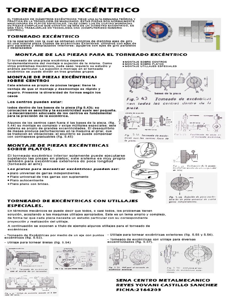 Torneado Excentrico | PDF