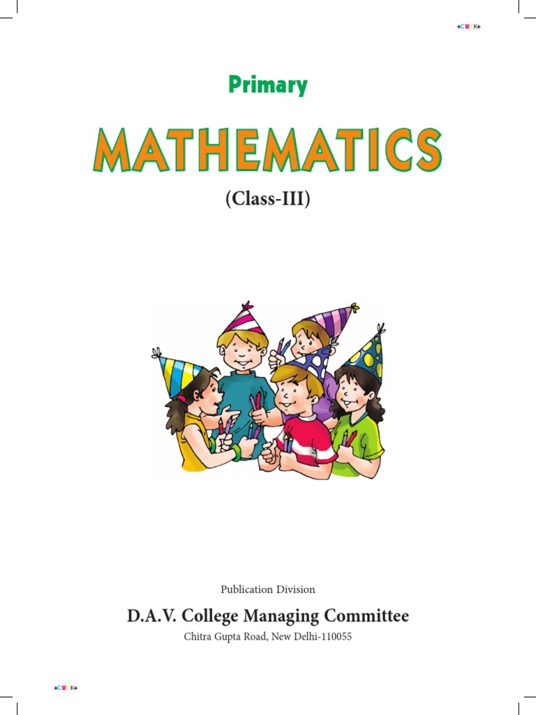 DAV Primary Mathematics (Class-III | PDF | Teaching Mathematics