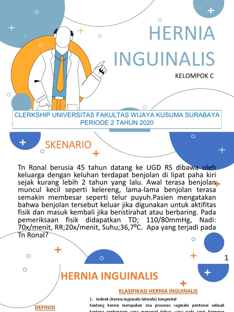 Diagnosis dan Penanganan Hernia Inguinalis | PDF
