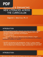 Module 4: Integrating New Literacies in The Curriculum: Learning ...