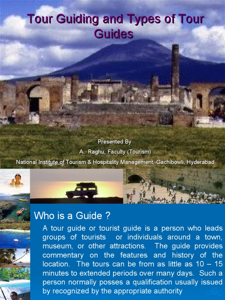 Types of Tour Guides Explained | PDF