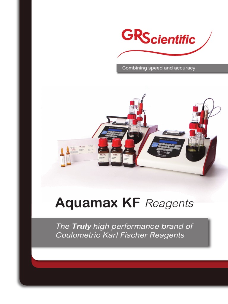 Aquamax KF: Reagents | PDF | Chemistry | Physical Sciences