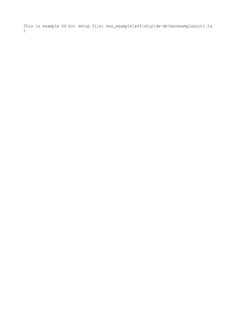 Mso Example Intl Setup File A | PDF