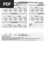 Folha de Trabalho para Teste Rápido IST | PDF