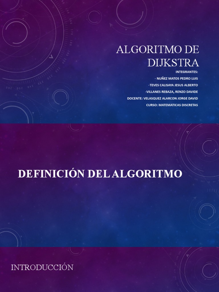 Algoritmo de Dijkstra | PDF | Algoritmos | Enrutamiento