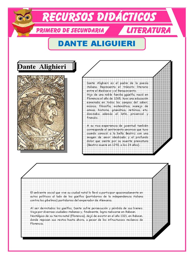 La Divina Comedia de Dante Alighieri: Un viaje alegórico por el ...