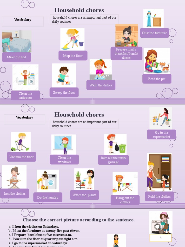 Household Chores: Household Chores Are An Important Part of Our Daily ...