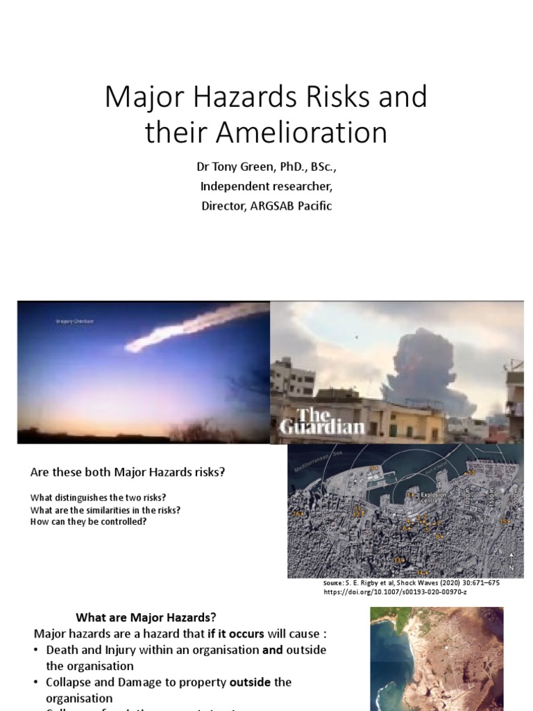 Major Hazards Risks and Their Amelioration | PDF | Risk | Risk Management