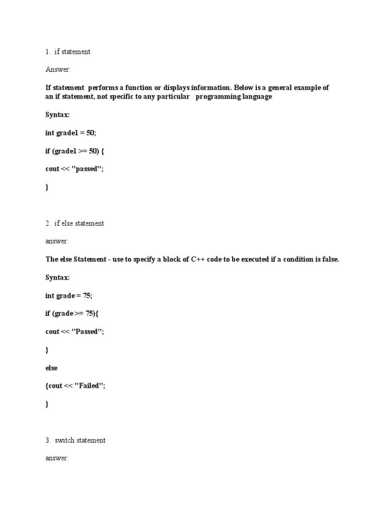 Understanding Nested If Statements | PDF | Computers | Technology & Engineering