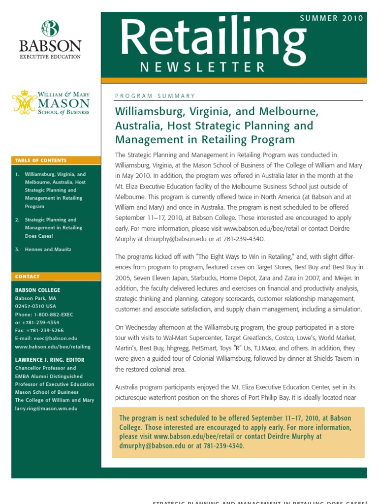 Retail | PDF | Retail | Fashion