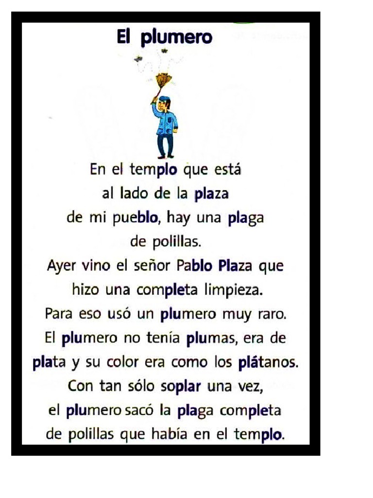 Grupo Consonantico PL | PDF