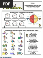 Daily Routine Snakes and Ladders Part 1 Boardgames Fun Activities Games ...
