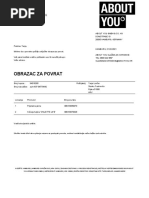 Reklamacijski Zapisnik | PDF