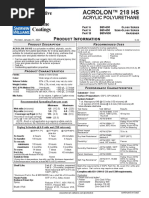 Sherwin-Williams Hi-Solids Polyurethane | PDF | Concrete | Paint