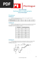 Darcy's Law Exercise and Problems | PDF | Aquifer | Groundwater