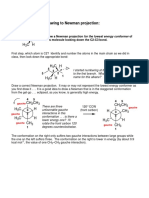 Newman Projections Practice Problems | PDF | Conformational Isomerism ...