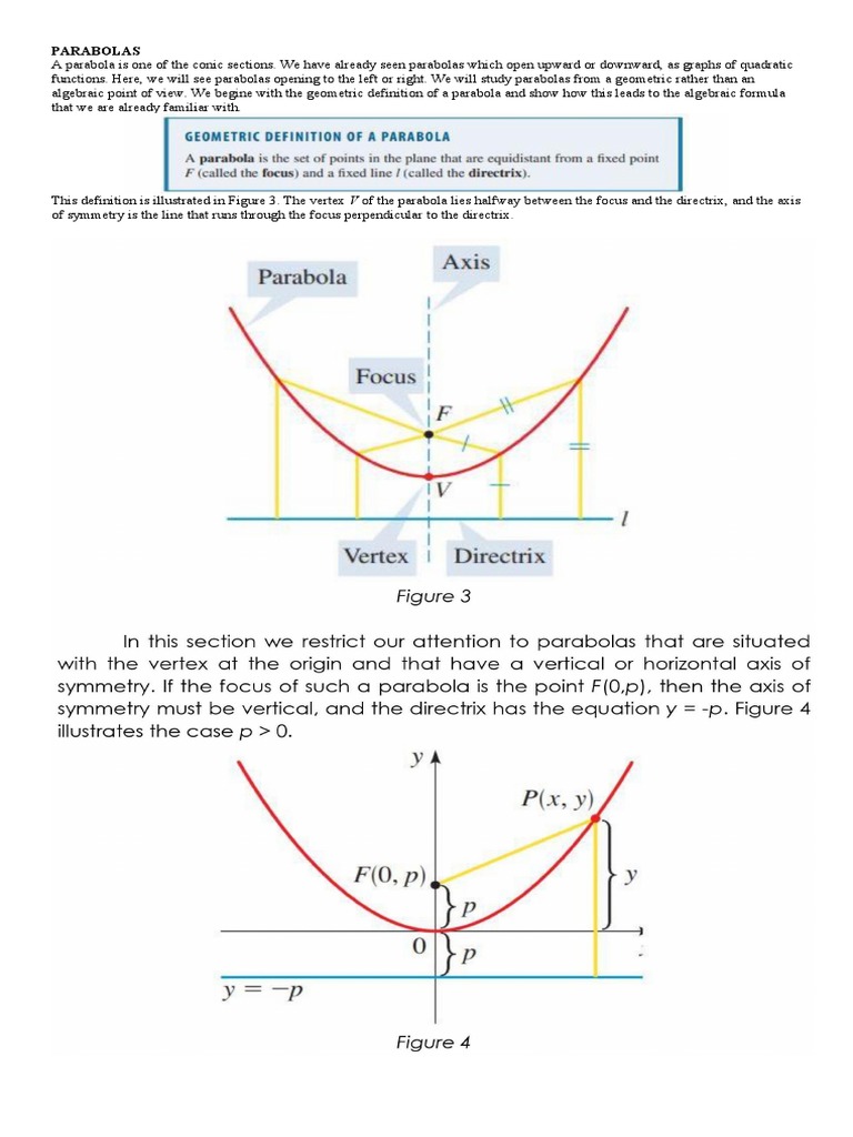 Understanding Parabolas in Precalculus | PDF | Language Arts ...