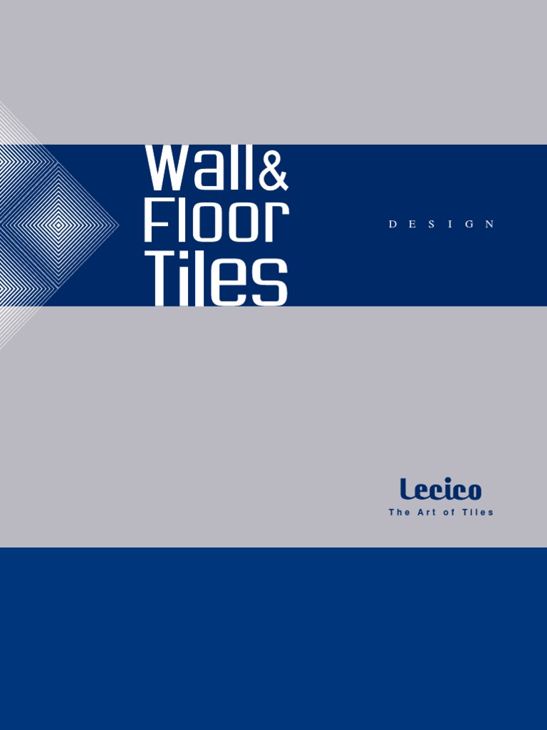Lecico Tile Catalog | PDF | Marble | Tile