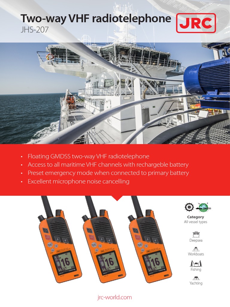 JRC JHS-207 - Brochure | PDF | Battery Charger | Headphones