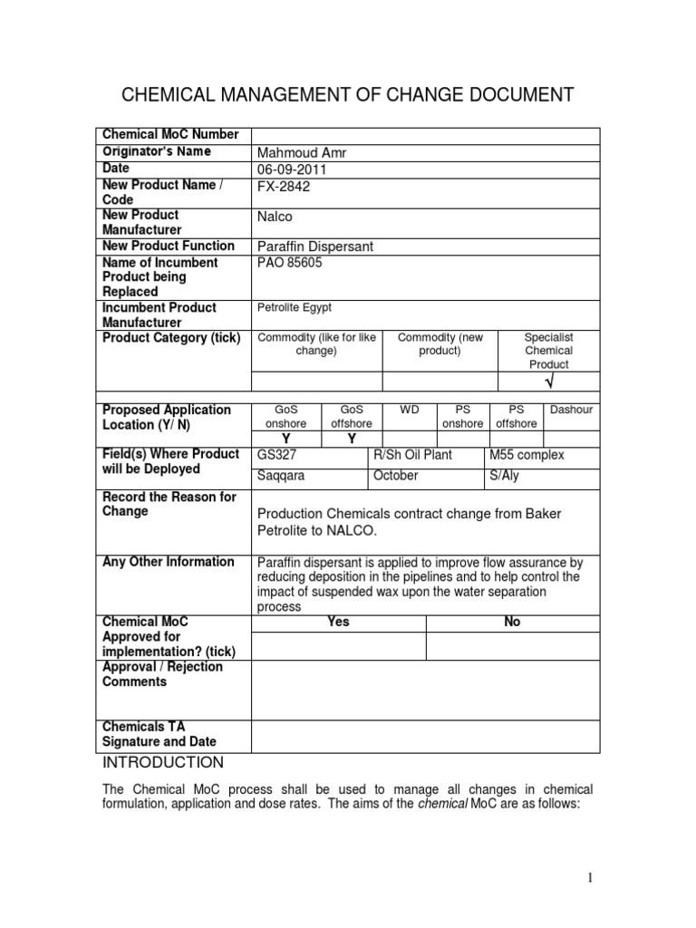 Paraffin Dispersant | PDF | Valve | Chemical Substances