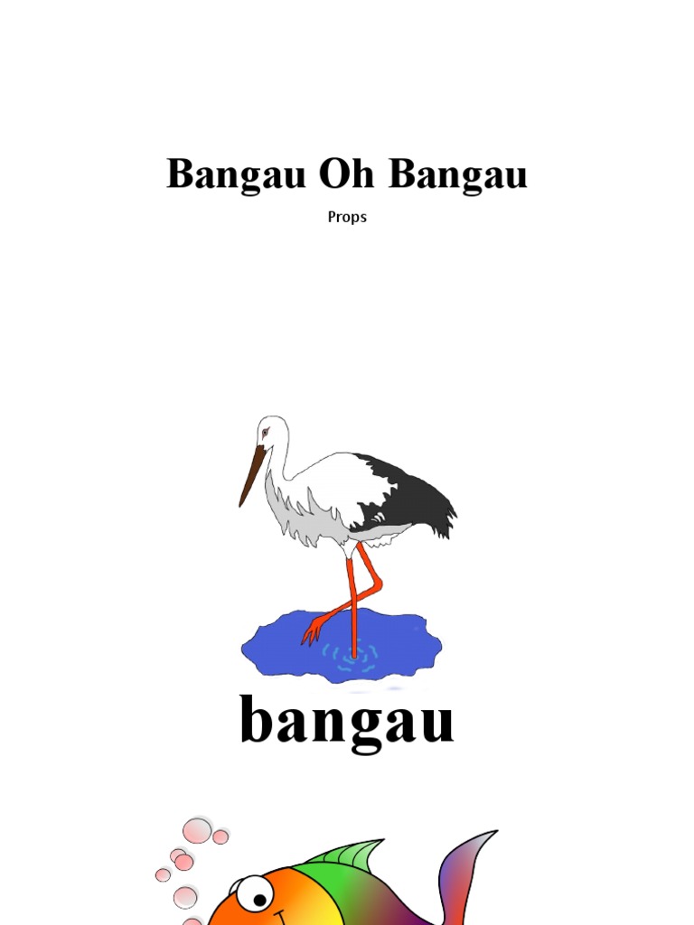 Bangau Oh Bangau - Props | PDF