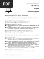 2024 APUSH Free-Response Questions | PDF