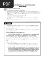 Room Service Procedures | PDF | Food And Drink | Foods