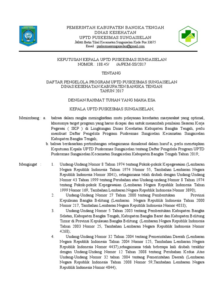 SK Program PKM S.S 2016 | PDF