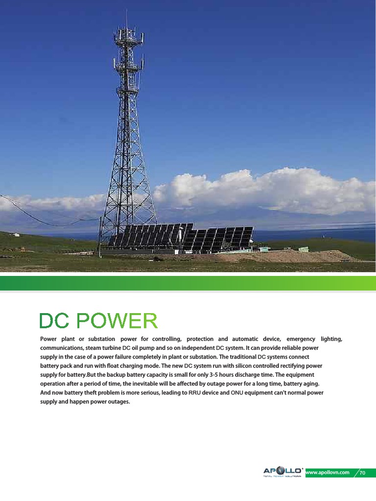 48VDC Industrial Rectifier Solutions | PDF | Power Supply | Rectifier