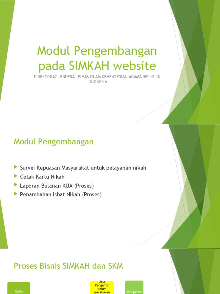 Bahan PPT Pengembangan SIMKAH | PDF