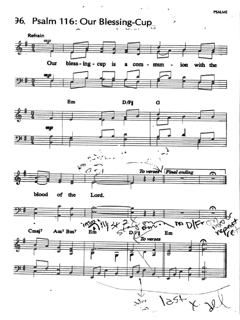 Our Blessing Cup | PDF