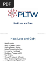 Heat Loss Calculation Worksheet | PDF | Heat Transfer | Window