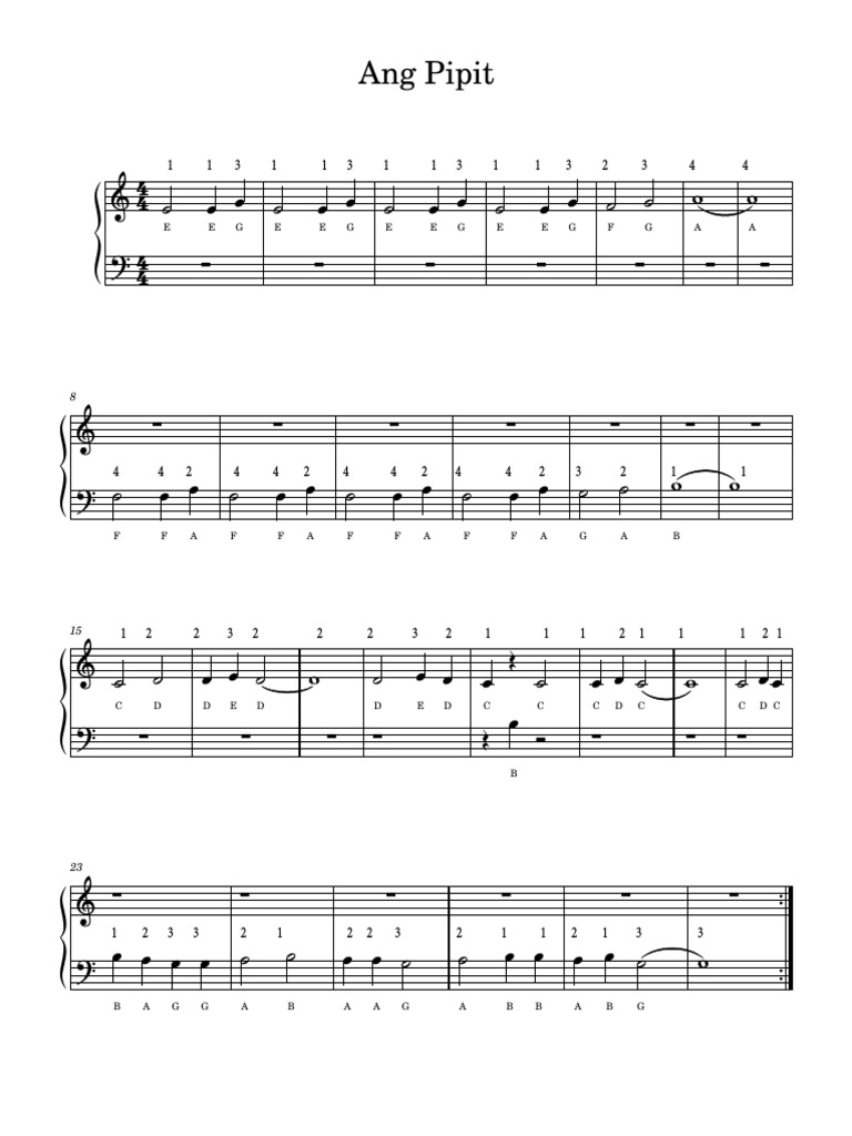 Ang Pipit | PDF