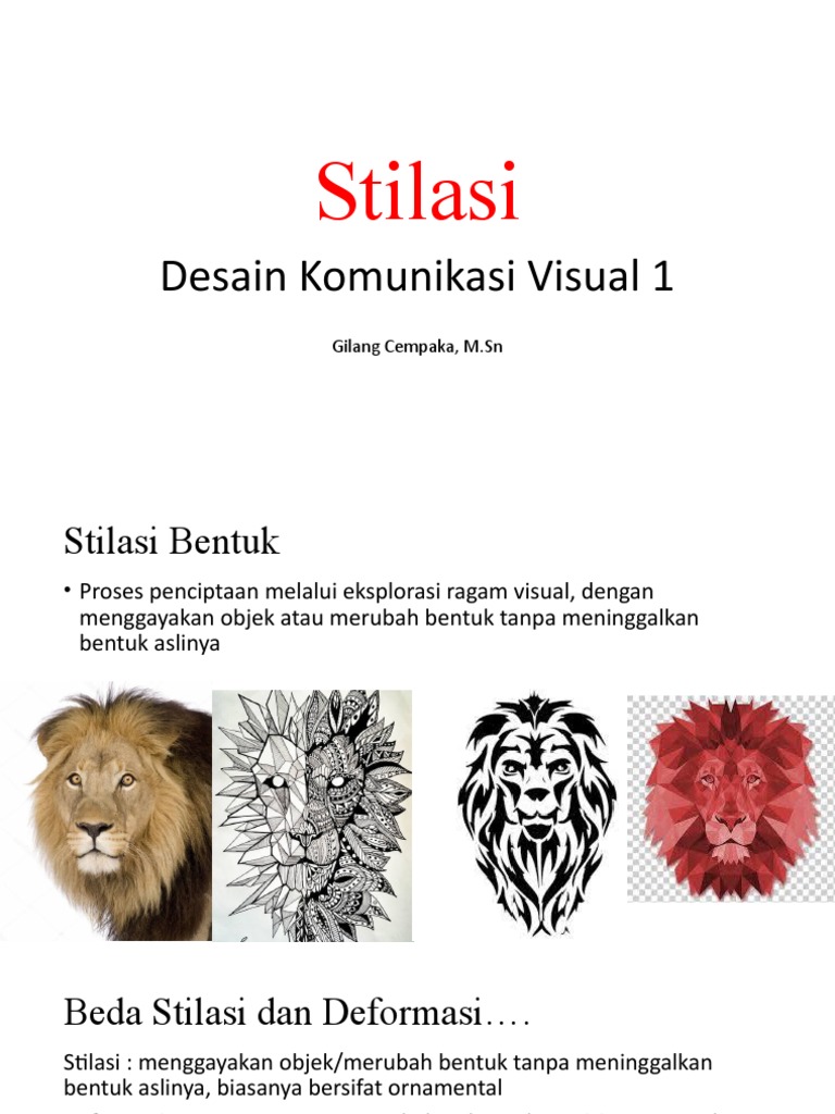 6 Stilasi Gasal 2020 | PDF | Seni