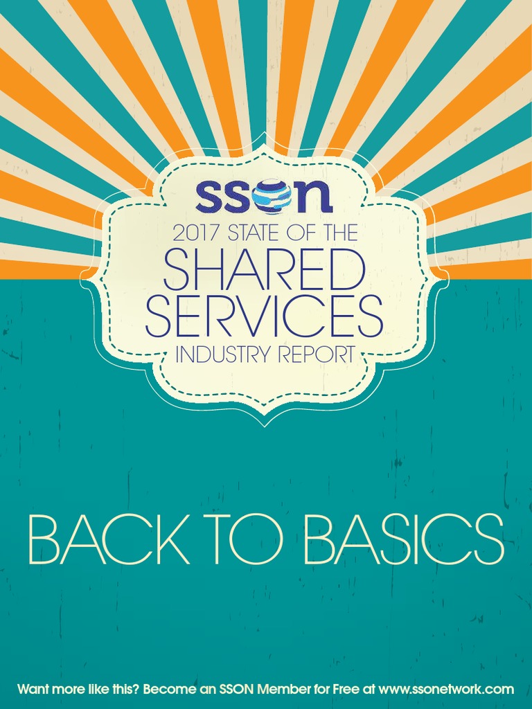 SSON Shared Services Industry Report 2017 | PDF | Outsourcing | Automation