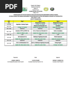 SAMPLE TRAINING MATRIX For GAD | PDF