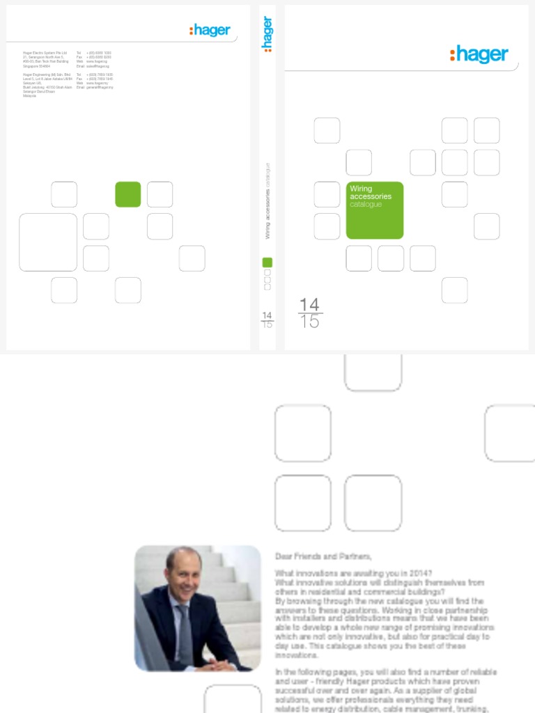 Hager Wiring Accessories Catalogue 2014 | PDF | Ac Power Plugs And ...
