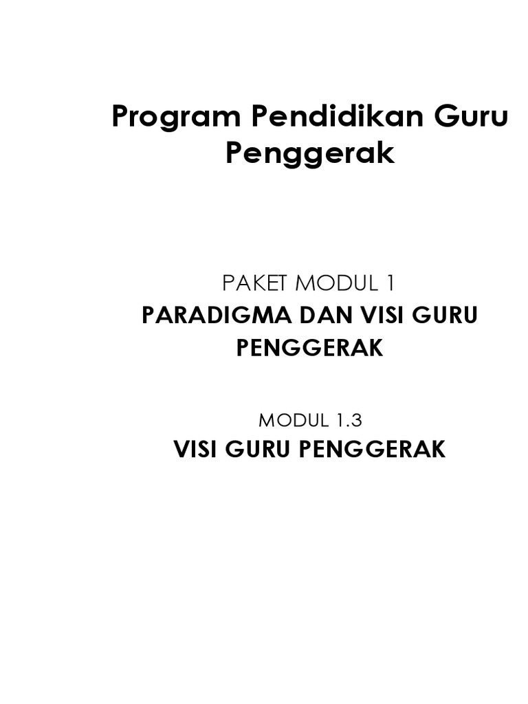 1.3. V3. Modul CGP | PDF