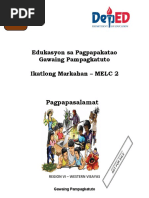 Mga Biyaya at Pagpapakita NG Pasasalamat | PDF