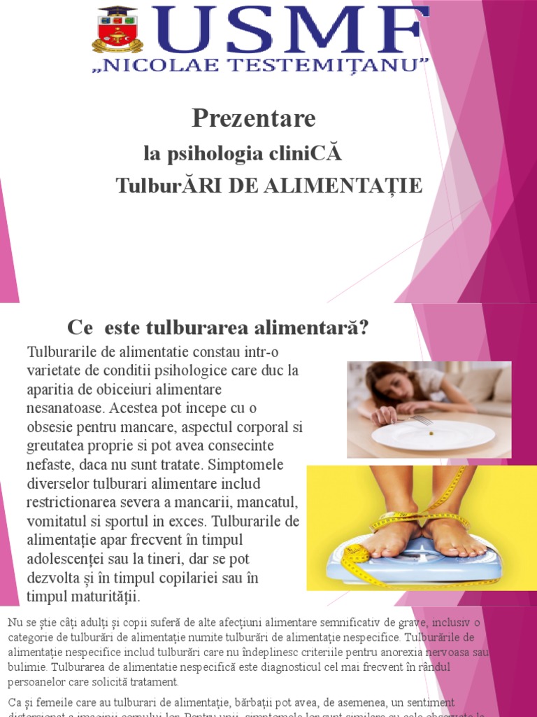 Tulburari de Alimentatie | PDF