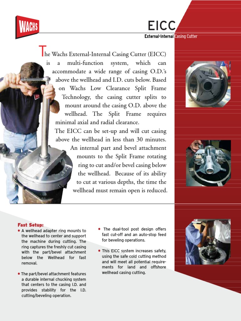 EICC Casing Cutter Datasheet | PDF