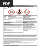 Tóner: Hoja de Seguridad y Peligros | PDF | Toxicidad | Residuos