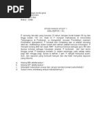 CONTOH Menu Atlet | PDF