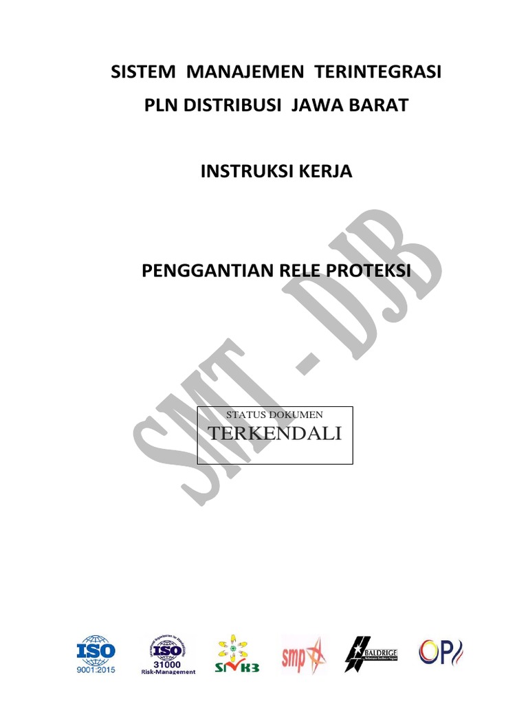 IK-HAR-2-02-01 Penggantian Rele Proteksi | PDF