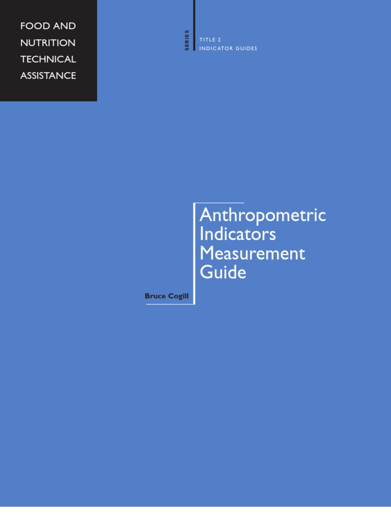 Anthropometric | PDF | Survey Methodology | Malnutrition