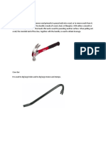 Testing and Guiding Tools in Carpentry | PDF | Equipment | Crafts