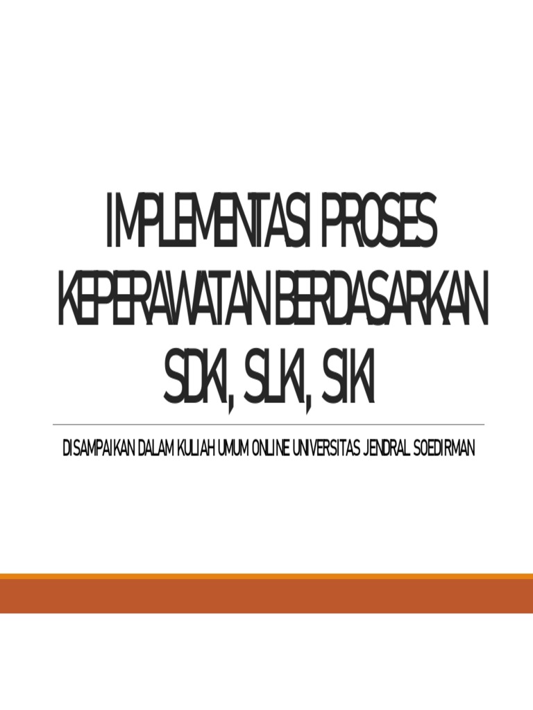 Implementasi Sdki Slki Siki | PDF