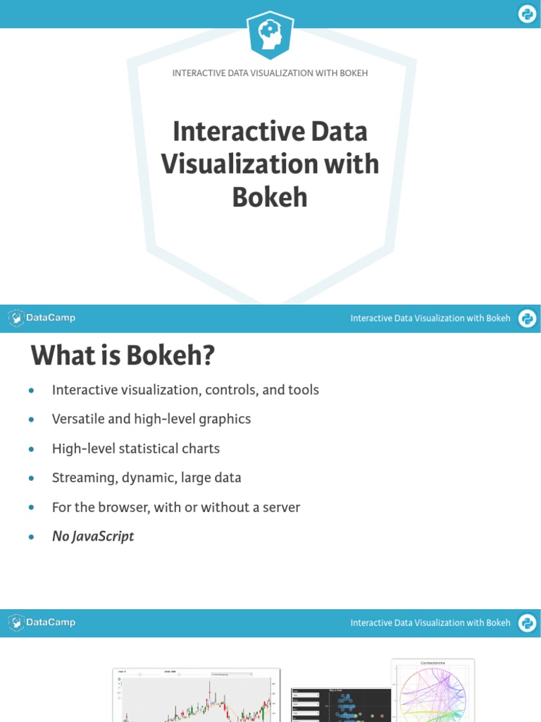 1 - Interactive Data Visualization With Bokeh | PDF | Visualization ...
