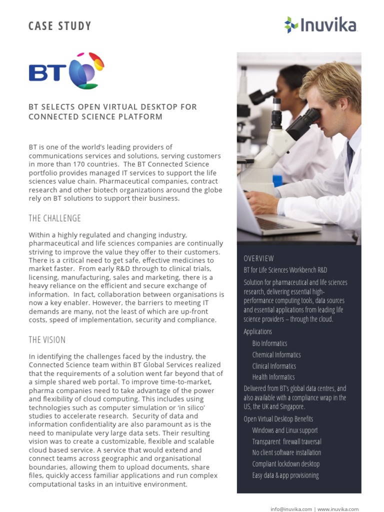 British Telecom Case Study | PDF
