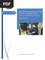 Bored Pile Procedure: 5. KODEN Test | PDF | Home & Garden